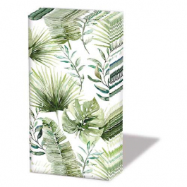 Hdkf Jungle leaves white