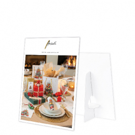 Showcard A3 Decorated Christmas tree